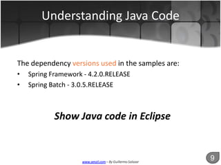 Spring Batch Introduction (and Bitbucket Project) | PPT