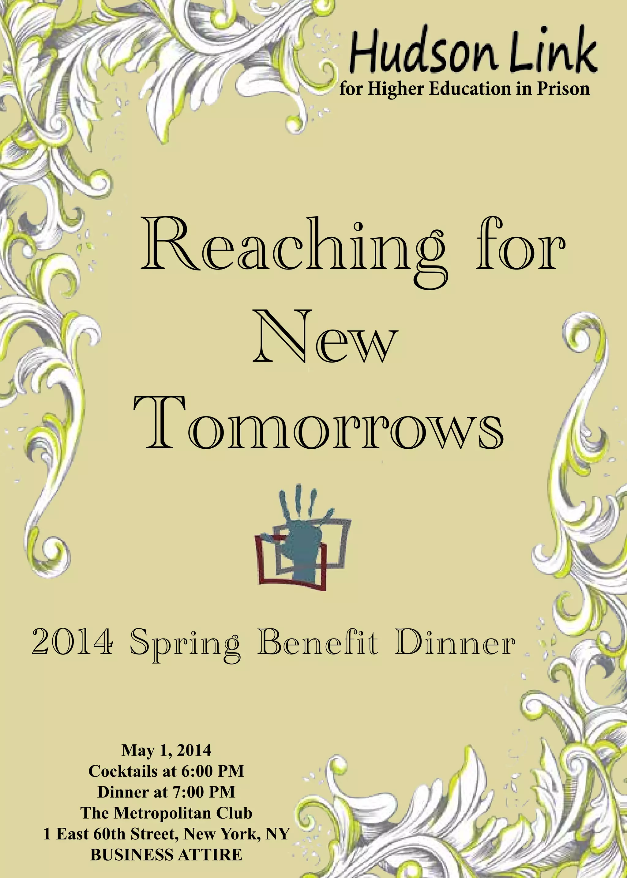 Annual Benefit Dinner Invitation | PDF