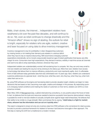 Retail Inventory Report by Springboard Retail | PDF