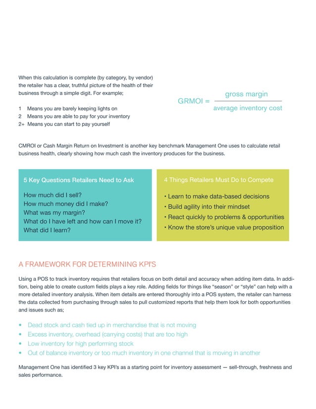Retail Inventory Report by Springboard Retail | PDF