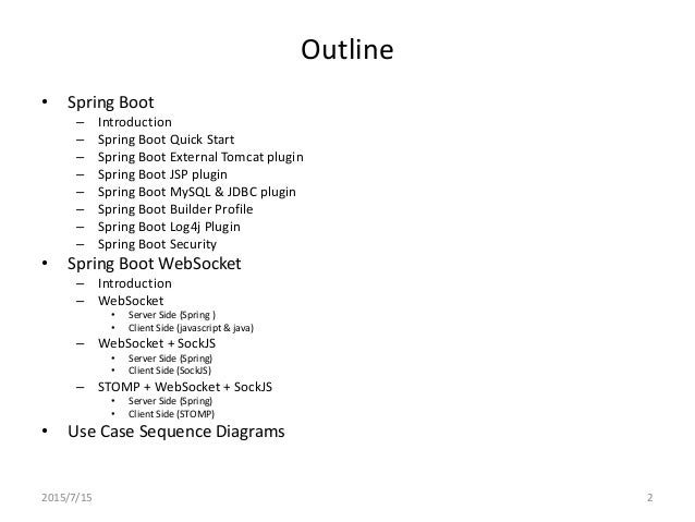 Spring Boot And Websocket