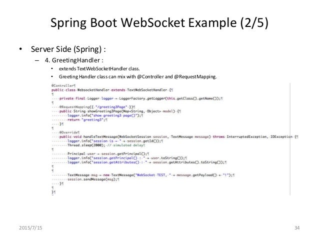 Spring Boot And Websocket