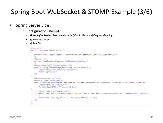 Spring Boot And Websocket