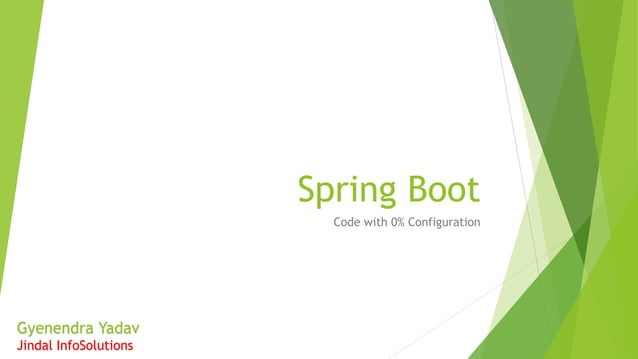 Spring boot | PPTX