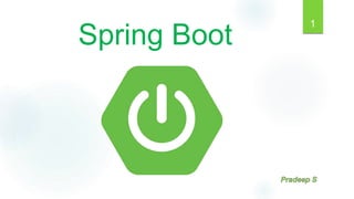 Spring boot | PPT