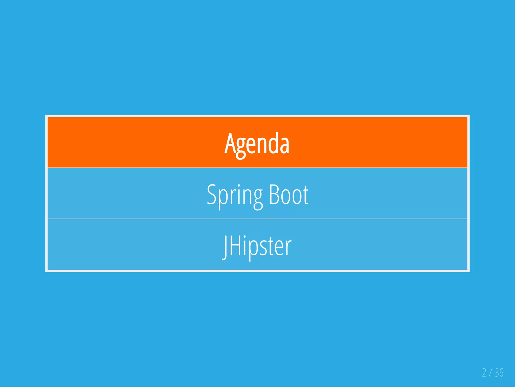 Spring Boot And Jhipster Ppt