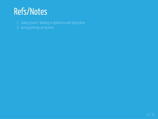 Spring Boot and JHipster | PPT