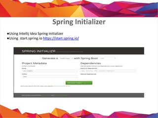 Spring boot Introduction | PPTX