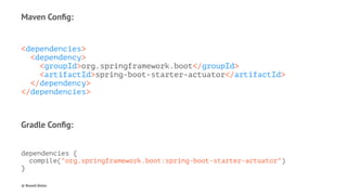 Spring Boot Actuator | PPT