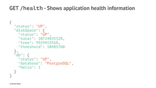 Spring Boot Actuator | PDF