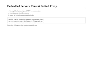 Spring Boot in the Web Tier - Dave Syer | PPT