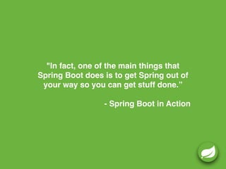 Spring Boot Lightning Talk | PDF