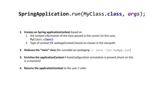 Spring boot Under Da Hood | PPT
