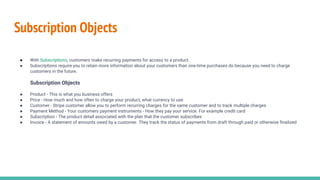 Spring Boot With Bisky - Stripe API Integration Subscription | PPTX