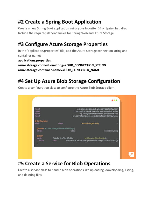 Spring Boot with Microsoft Azure Integration.pdf | Cloud Computing ...