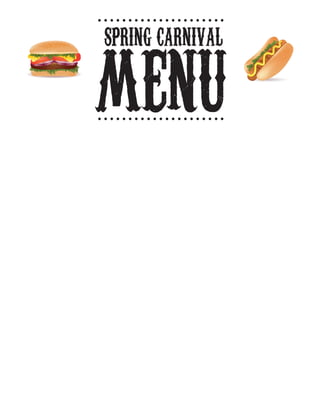 Elementary School Spring Carnival Sign Ideas & Printables - Printable ...