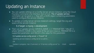 Spring cloud config | PPTX
