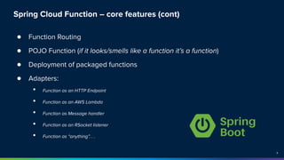 Spring Cloud Function: Where We Were, Where We Are, and Where We’re ...