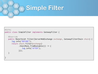 Spring Cloud Gateway - Craig Walls | PPT