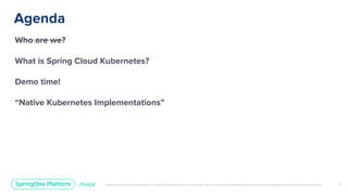 Spring Cloud on Kubernetes | PPT