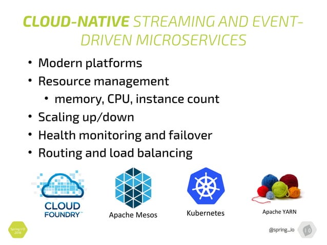 Cloud Native Streaming and Event-Driven Microservices | PPT