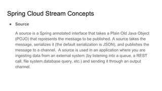 Spring cloud stream overview | PPT