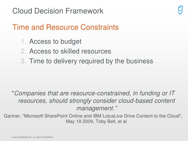 Springcmsharepointclouddecisionframework2010 100415170826 Phpapp01