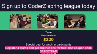 Spring CoderZ League 2023 .pptx