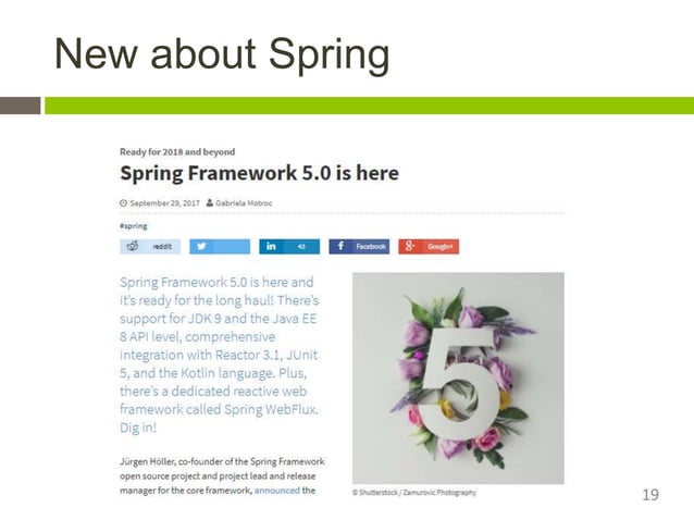 Java Spring Framework | PPTX | Web Development | Internet