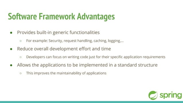 Introduction to Spring Framework | PPT