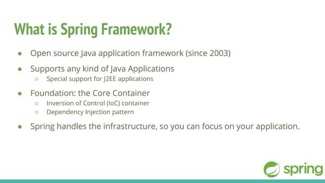 Introduction to Spring Framework