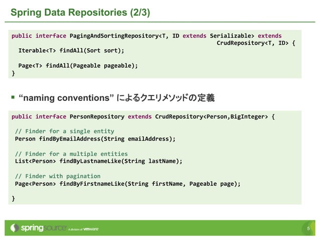 Spring Data in a Nutshell | PPT