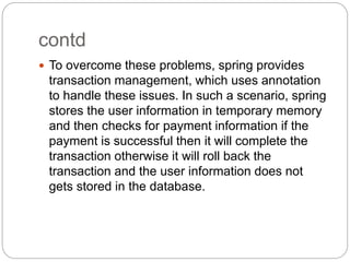 Spring Data JPA in detail with spring boot | PPTX