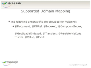 Building Spring Data with MongoDB | PPTX