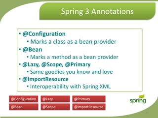 Spring dependency injection | PPTX