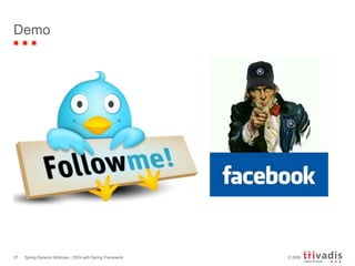 OSGi with the Spring Framework | PPTX | Programming Languages | Computing