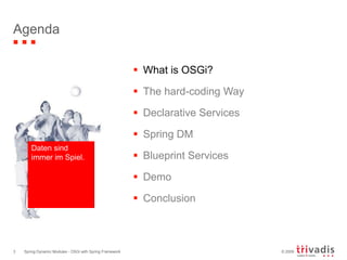OSGi with the Spring Framework | PPT