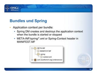 Spring Dynamic Modules for OSGi by Example - Martin Lippert, Consultant ...