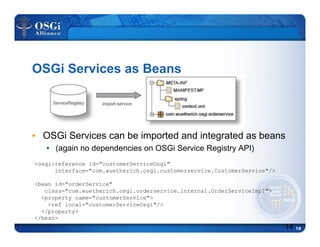 Spring Dynamic Modules for OSGi by Example - Martin Lippert, Consultant | PDF | Web Development ...