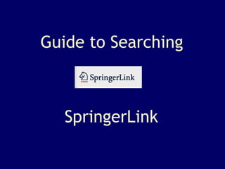 SpringerLink [ENG] | PPT