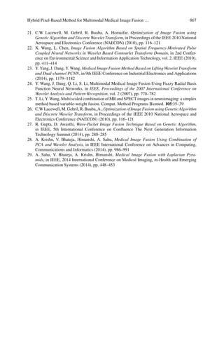 Hybrid Pixel-Based Method for Multimodal Medical Image Fusion Based on Integration of Pulse ...