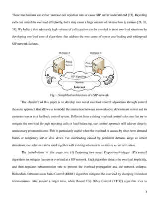 Applying Control Theoretic Approach To Mitigate SIP Overload | PDF