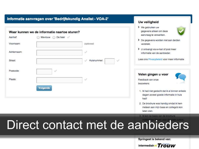 Springest GO template | PPT