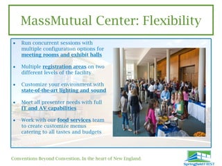 The MassMutual Center/SpringfieldFIRST | PDF