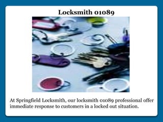 Locksmiths in Springfield ma | PPT