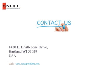 Springfield noise control | PPT