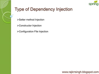 Spring framework | PPT