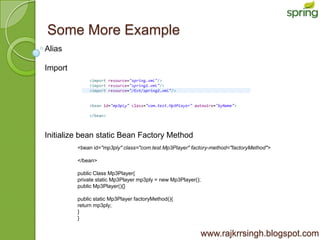 Spring framework | PPT