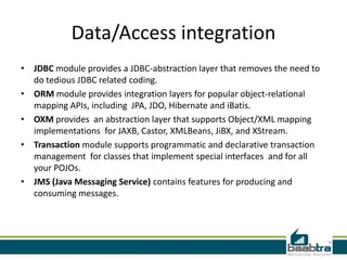 Spring framework | PPT