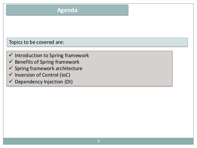 Java Spring Framework Dependency Injection Di Ioc
